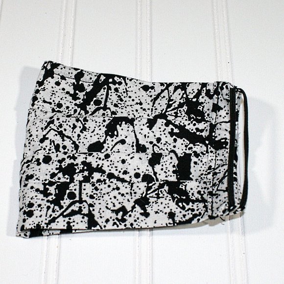 Hand Crafted | Accessories | Handmade Kids Ink Blot Fabric Face Mask ...